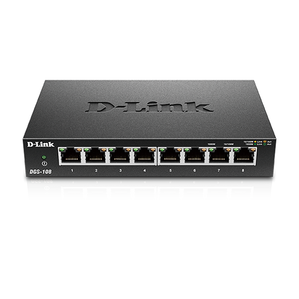 D-Link 8-Port Gigabit Desktop Switch