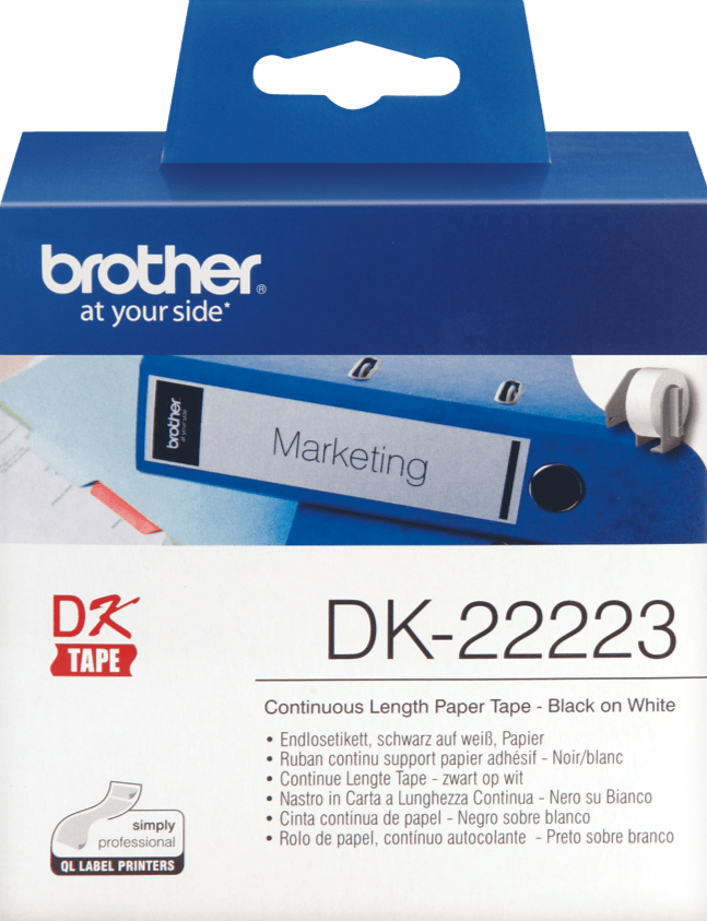 TechWarehouse NZ | DK22223 Brother 50mm Continuous Paper Label